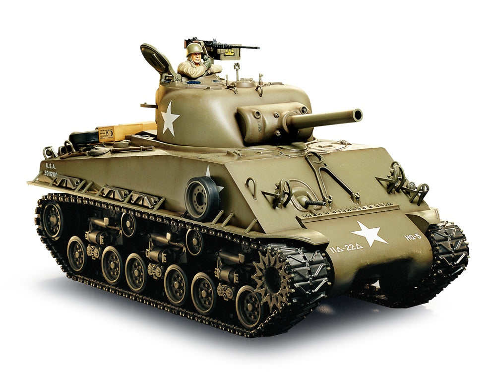 Tamiya 1/16 RC 56013 M4 Sherman 105mm Howitzer Japan Version Full Opti ...