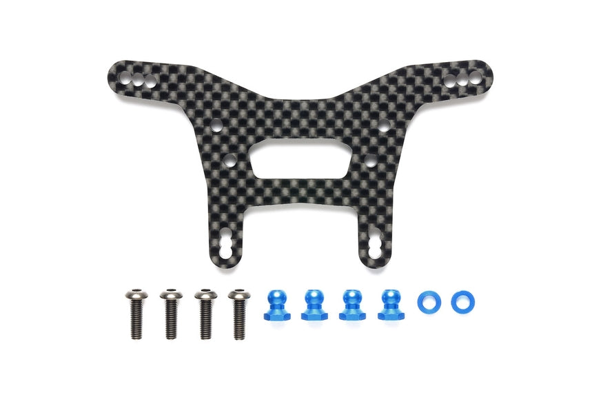 Tamiya Hop-Up Options 22057 XV-02 Front Carbon Damper Stay – twoboxhobbies
